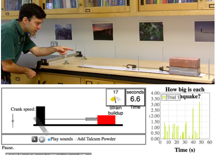 Overview of the earthquake machine simulator