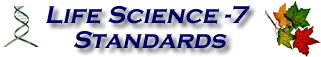 Life Science Standards (7th grade)